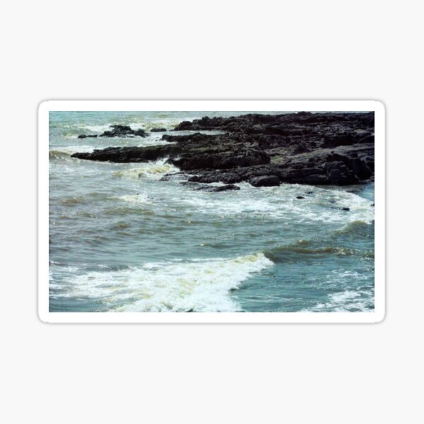 "sea and rocks" Sticker for Sale by Francespoppy | Redbubble
