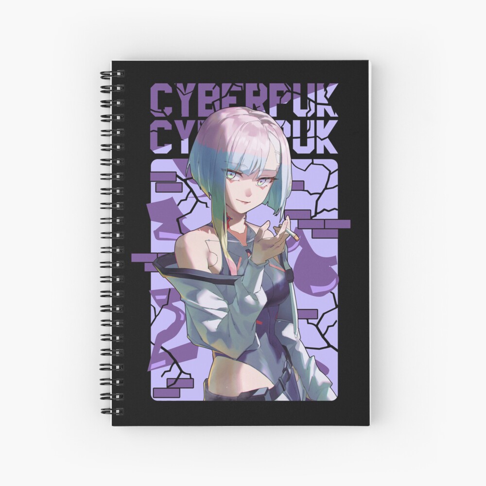 "lucy cyberpunk edgerunners" Spiral Notebook for Sale by ShopMello ...