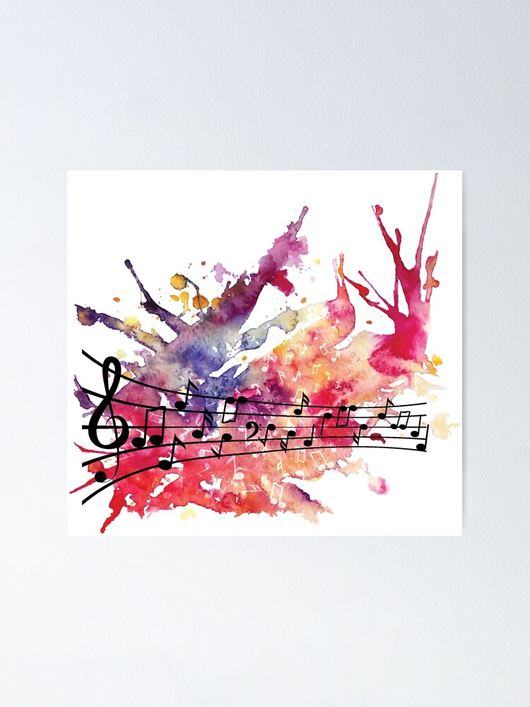 "Musical Ceremony" Poster for Sale by serkilic | Redbubble