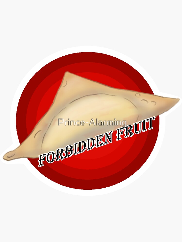 "Forbidden Fruit (Crab Rangoon)" Sticker for Sale by Prince-Alarming ...