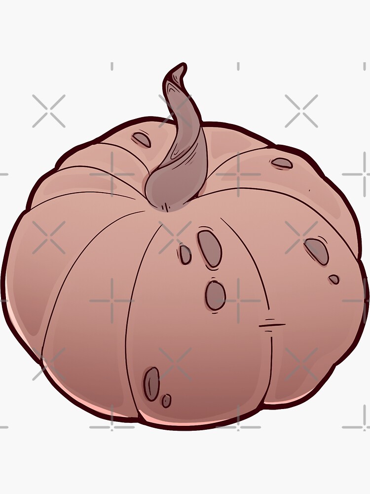 "galeux d'eysines pumpkin halloween" Sticker for Sale by Mossysplashart ...