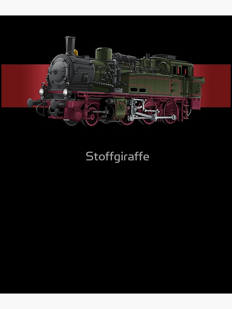 "Prussian T12 class 74 steam locomotive" Poster for Sale by ...