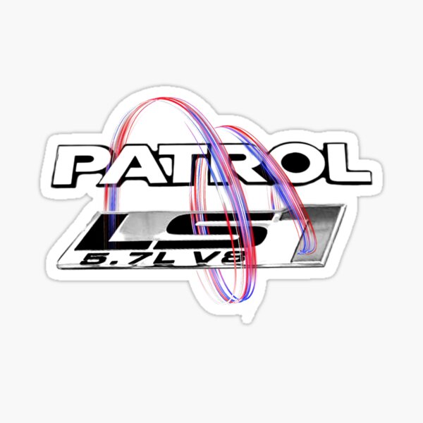 "Nissan patrol Ls1" Sticker for Sale by LaurelPeterson | Redbubble
