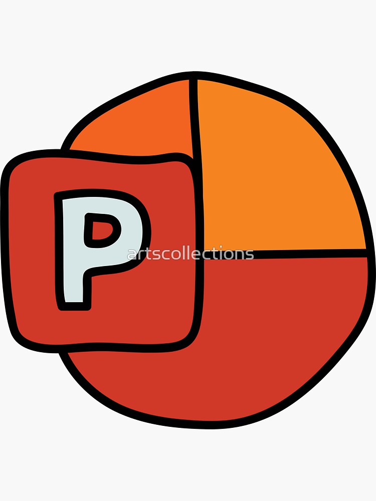 "Microsoft PowerPoint" Sticker for Sale by artscollections | Redbubble