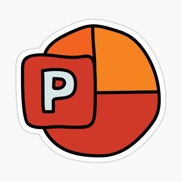 "Microsoft PowerPoint" Sticker for Sale by artscollections | Redbubble