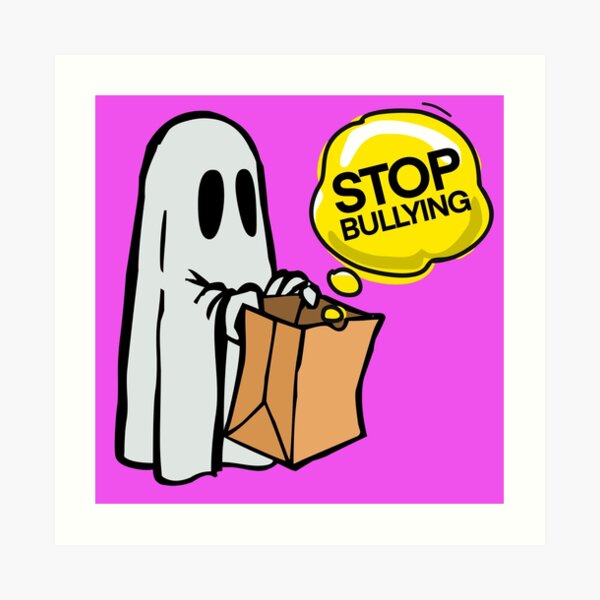 "Boo to bullying, Stop bullying, anti bullying awareness ghost ...