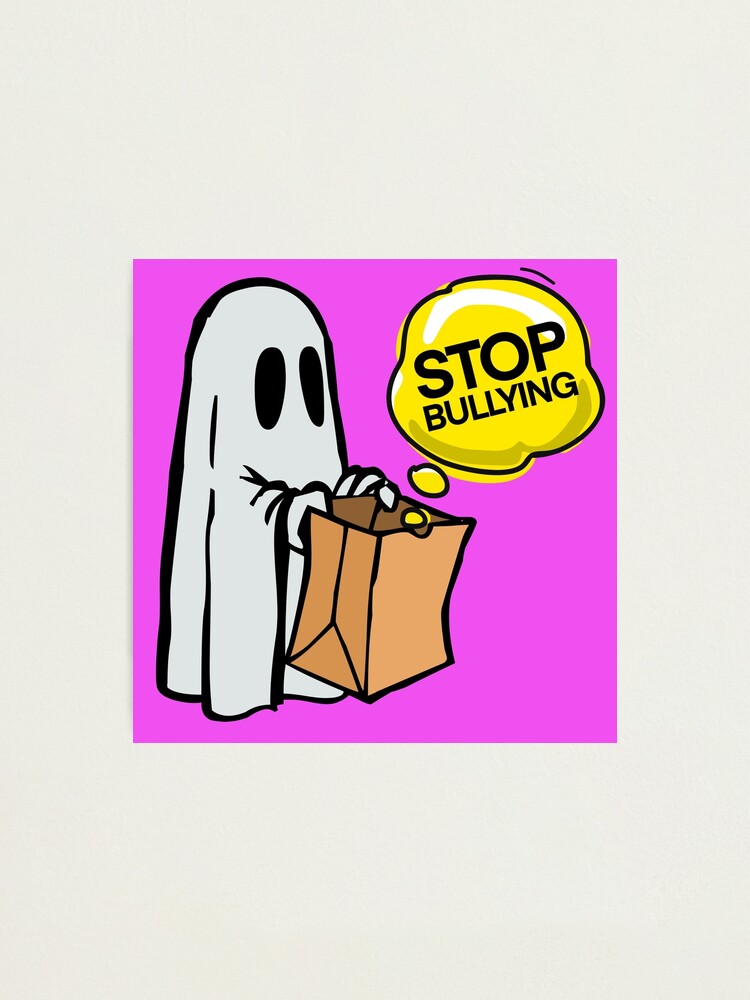 "Boo to bullying, Stop bullying, anti bullying awareness ghost ...