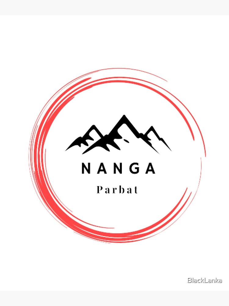 "Nanga Parbat" Poster for Sale by BlackLanka | Redbubble