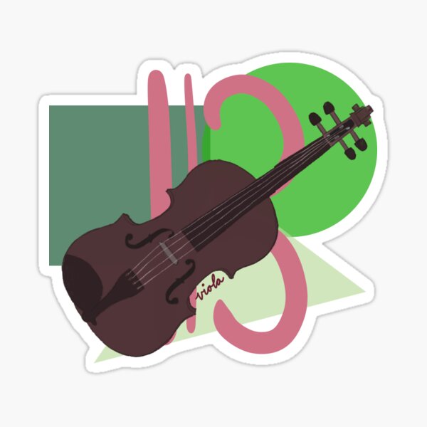 "Cute Cartoon Viola" Sticker for Sale by epi-the-star | Redbubble
