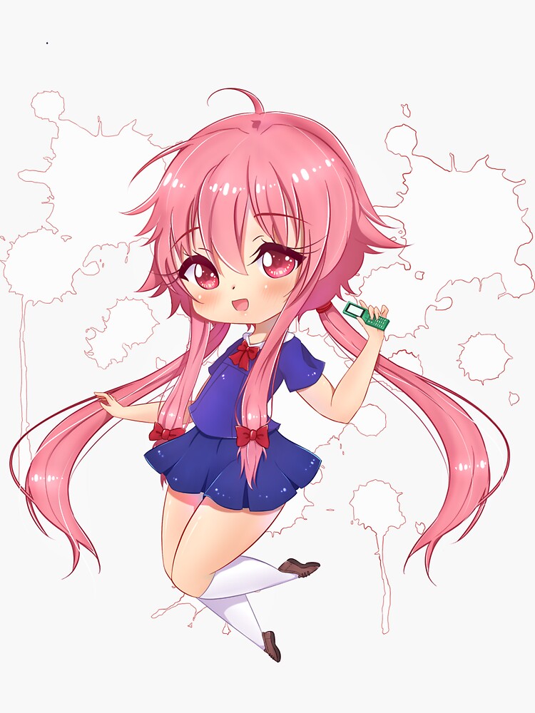 "chibi Yuno" Sticker for Sale by LenaChanTheWeeb | Redbubble
