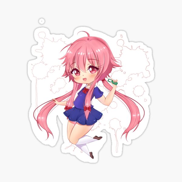 "chibi Yuno" Sticker for Sale by LenaChanTheWeeb | Redbubble
