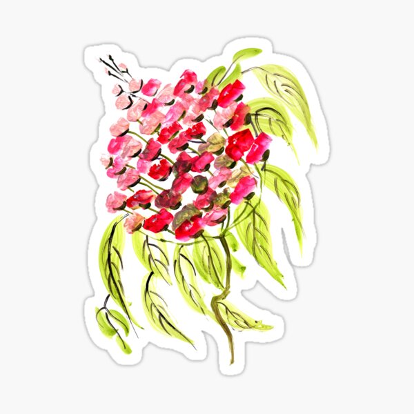 "vintage snapdragons" Sticker for Sale by LamrisoShop | Redbubble