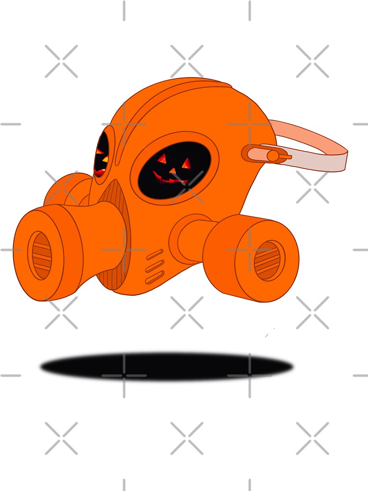 "Due to the economy this is my halloween costume. Scary gas mask ...