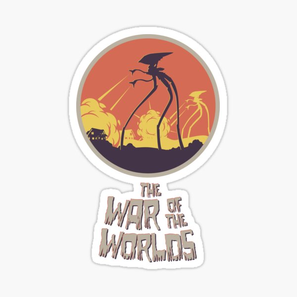 "TRIPOD ALIEN" Sticker for Sale by jorgedespinosa | Redbubble