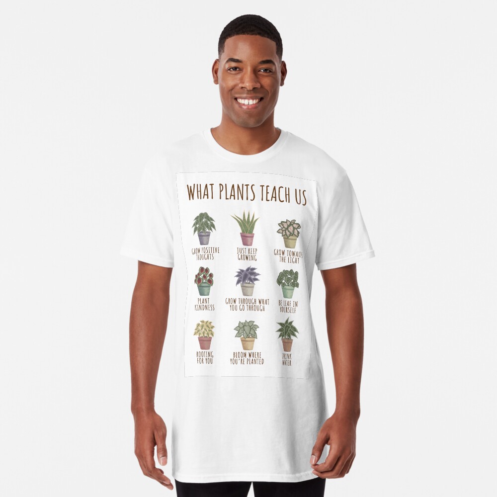 "What plants teach us" Poster for Sale by OwnDesignOnline | Redbubble