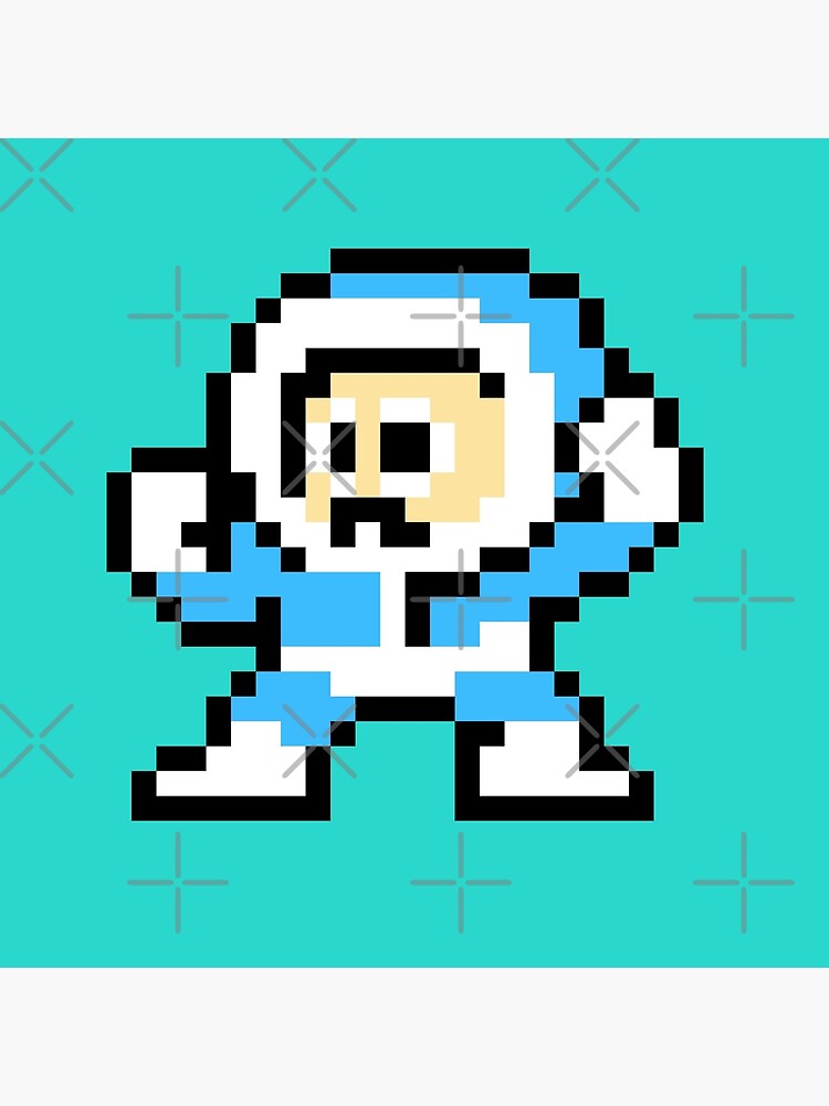 "8-Bit Ice Man" Poster for Sale by CasualBiscuits | Redbubble