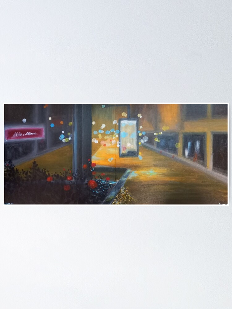 "4am Flowers of the Concrete Jungle" Poster for Sale by LinaPark-Art ...