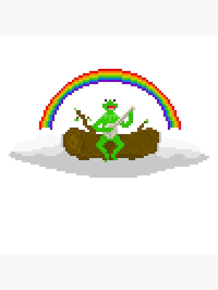 "Kermit The Frog - Pixel Art" Poster for Sale by PixelShorts | Redbubble