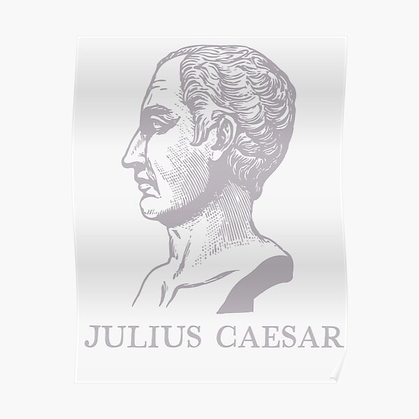 "Julius Caesar" Poster for Sale by CastlesClassics | Redbubble