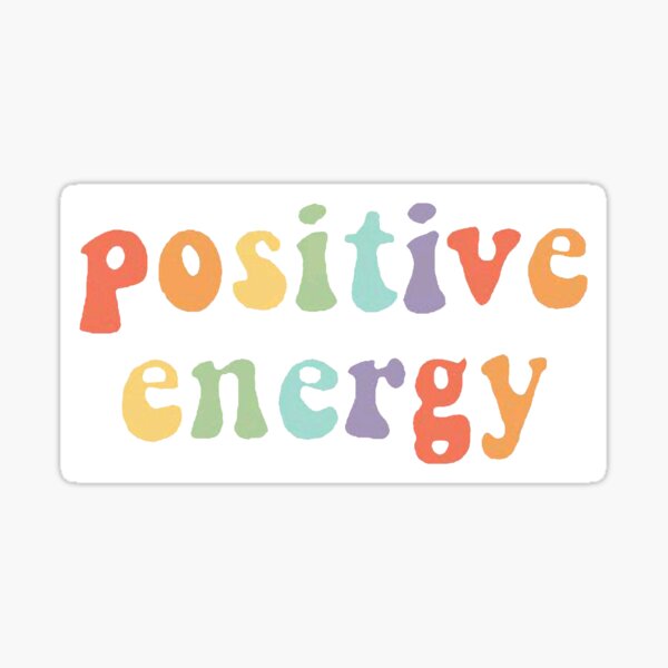 "positive energy funny introvert sticker, funny sticker, laptop decal ...
