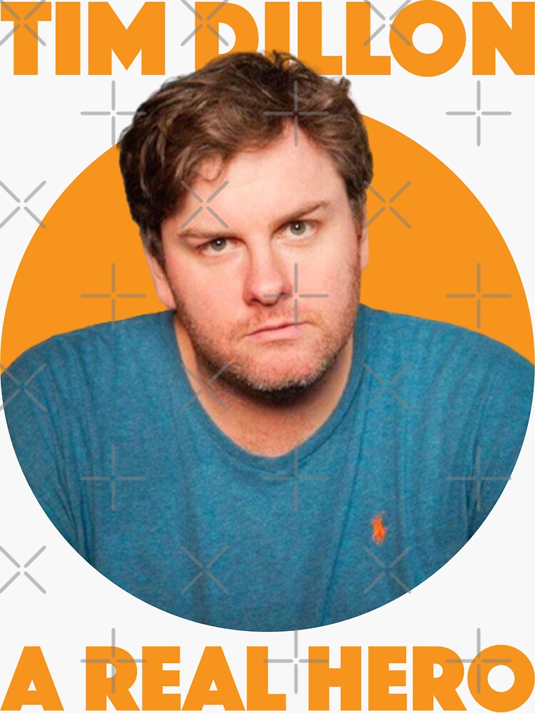 "Tim Dillon" Sticker for Sale by UnderSkyArt | Redbubble
