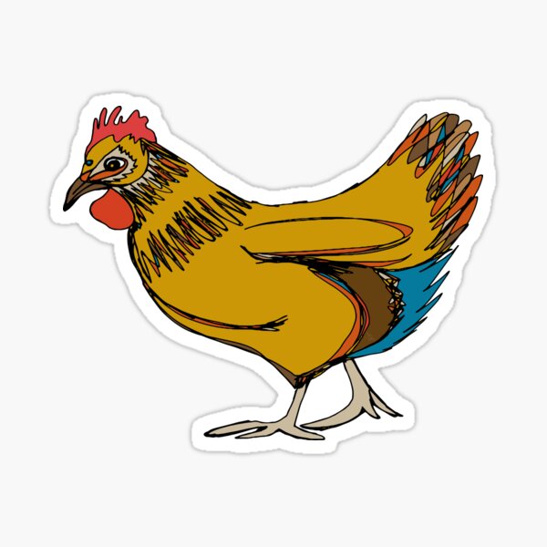 "Penny Henny" Sticker for Sale by ShezWitts | Redbubble