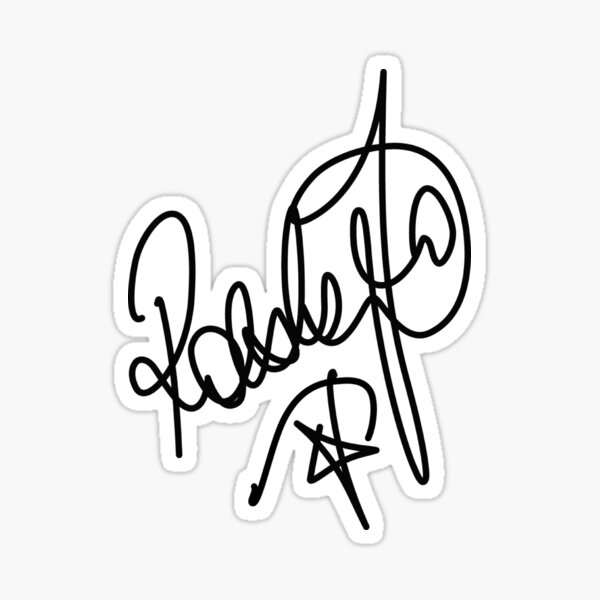 "Robbie Williams Signature NZ" Sticker for Sale by HoldYourShirts ...
