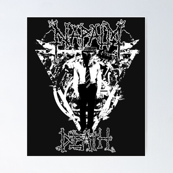 "napalm death" Poster for Sale by cbrizland5p | Redbubble
