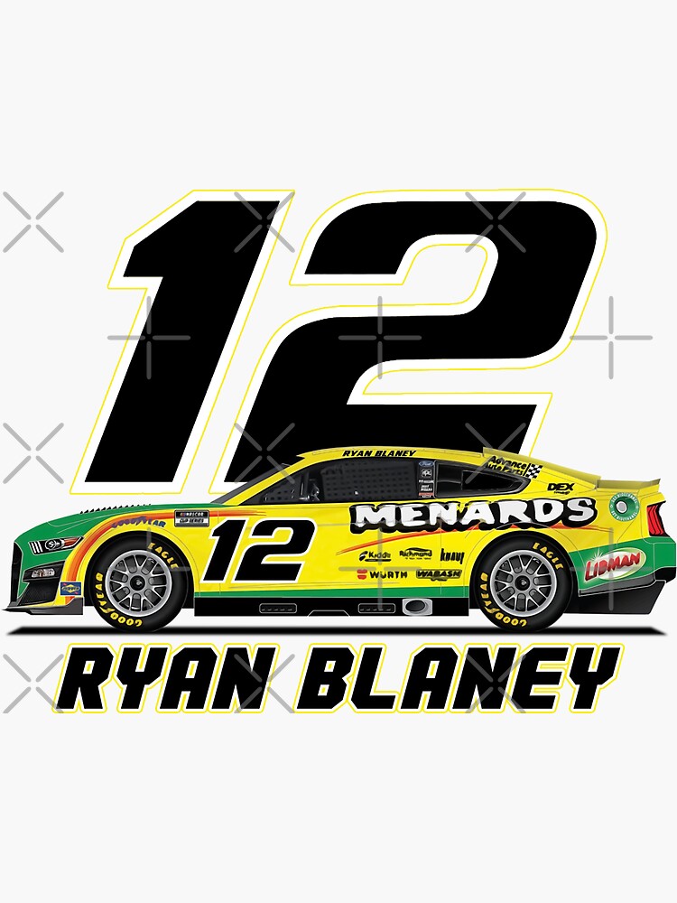"Ryan Blaney Nascar 2022" Sticker for Sale by heatshop | Redbubble