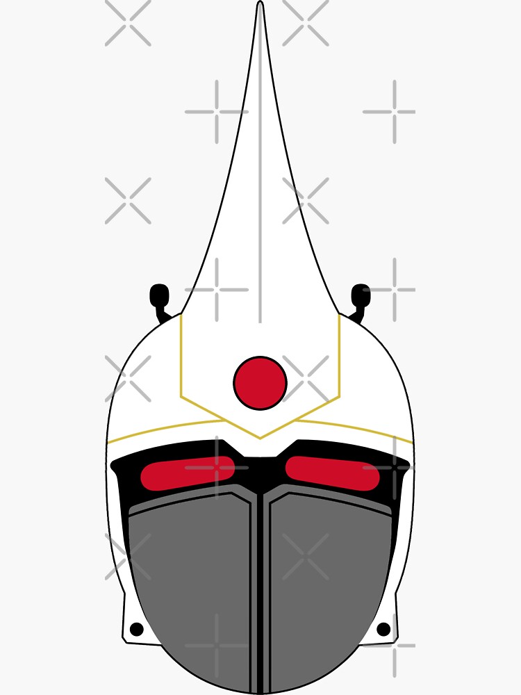 "White Blaster Borg" Sticker for Sale by NerdiousBrands | Redbubble