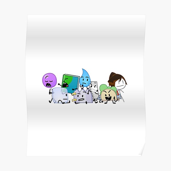 "Bfdi" Poster for Sale by SimpleAwesome | Redbubble