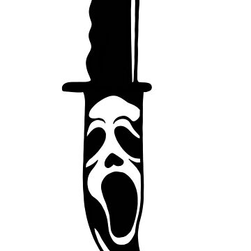 "Scream Knife Halloween" Art Print for Sale by Jojo-unicorn | Redbubble