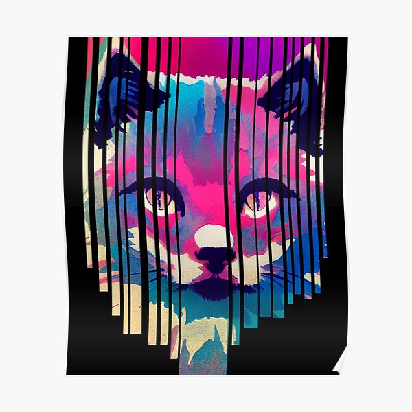 "Paw-some and Purr-fect Cat" Poster for Sale by ArtisPrints | Redbubble