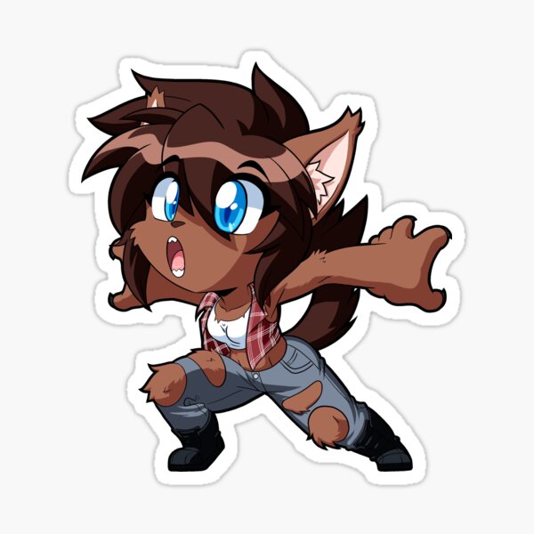 "Chibi Werewolf" Sticker for Sale by RCaseStuff | Redbubble