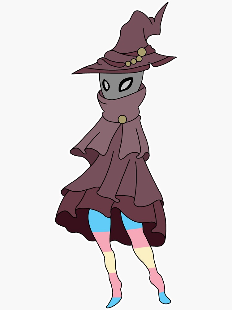 "Transgender pride stockings witch sticker" Sticker for Sale by JamPawa ...
