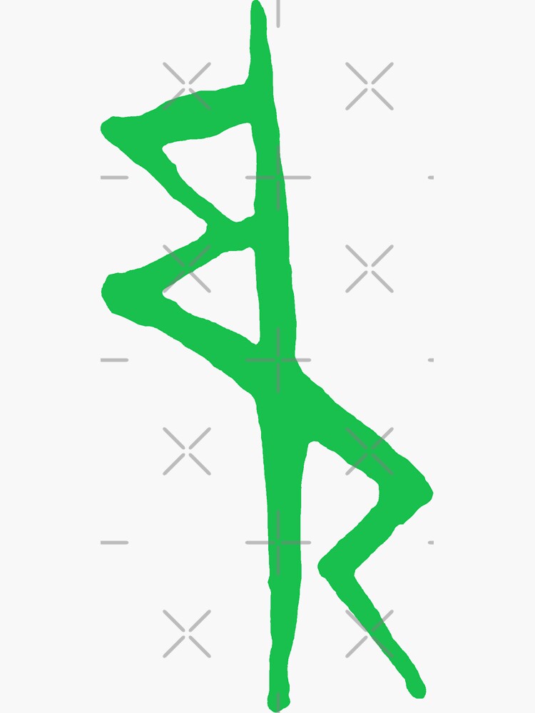 "David's Jacket Symbol" Sticker for Sale by ewbru-art | Redbubble