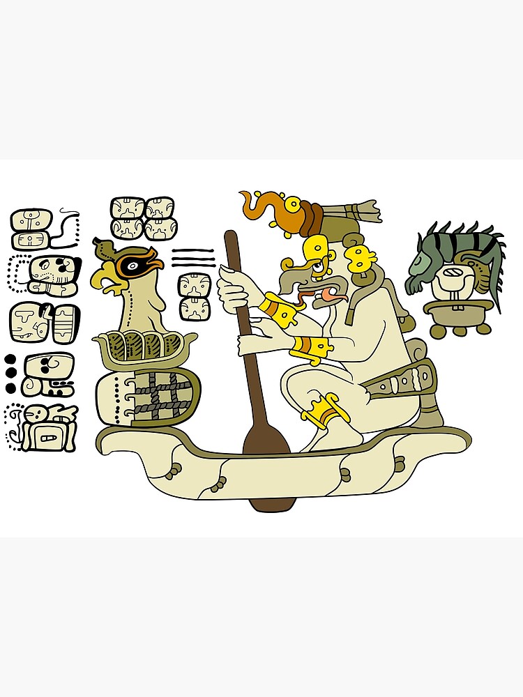"Chaak - Mayan god of rain" Poster for Sale by MayanPeninsula | Redbubble