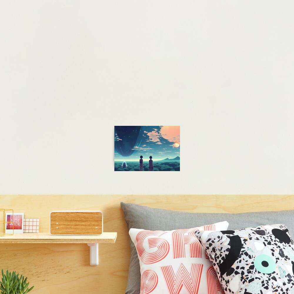 "Anime key scene wallpaper" Photographic Print for Sale by ...