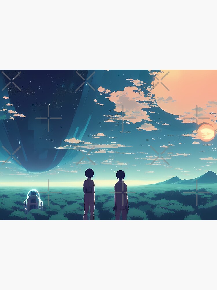 "Anime key scene wallpaper" Photographic Print for Sale by ...