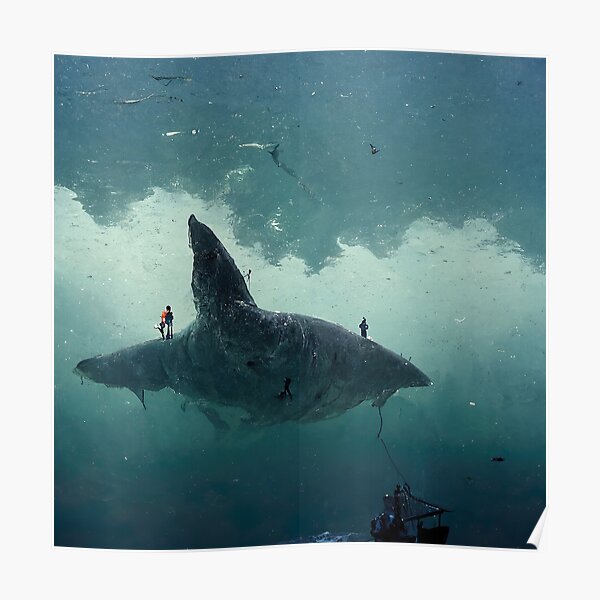 "Jaws Joy Rides!!!" Poster for Sale by WinnieWonka13 | Redbubble