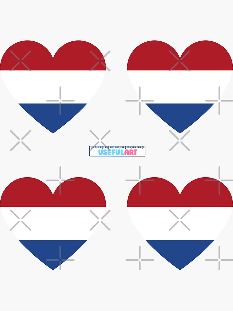 "NETHERLANDS FLAG (Holland Flag)" Sticker for Sale by USEFULART-Shop ...