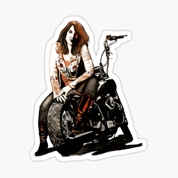 "Gemma Teller Morrow " Sticker for Sale by ArtelligentSho | Redbubble