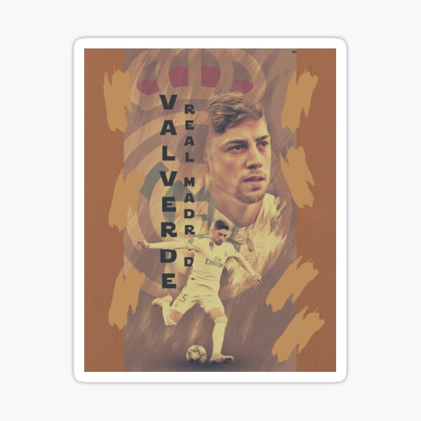 "federico valverde one picture" Sticker for Sale by FootballAddicts ...