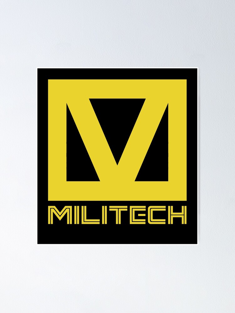 "Cyberpunk Militech Logo" Poster for Sale by Reds94 | Redbubble