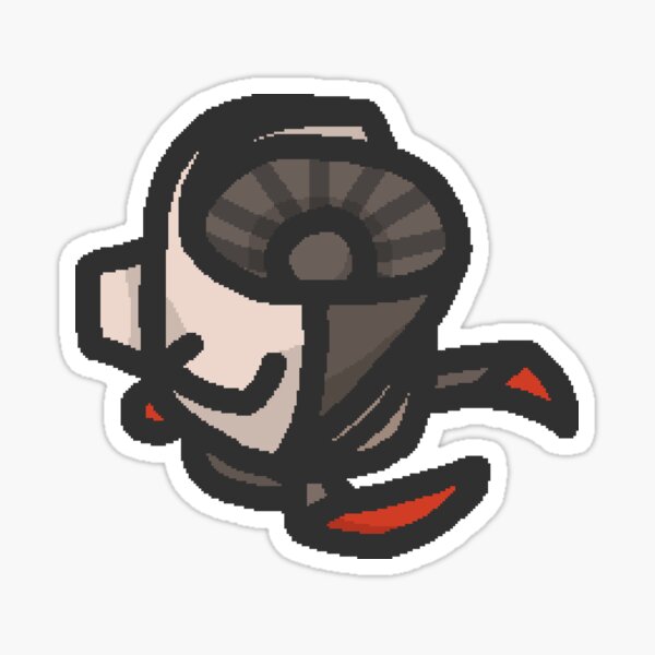 Factorio Construction Bot Sticker For Sale By Lzcake Redbubble