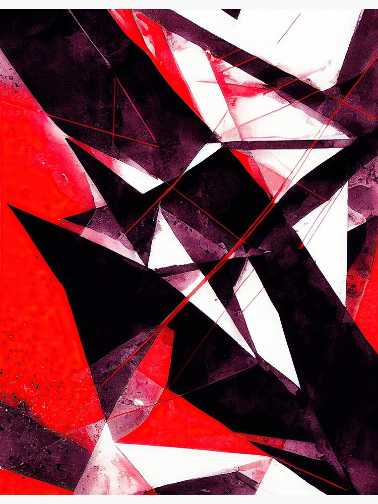 "Abstract Echo" Poster for Sale by Shadow-Spectrum | Redbubble