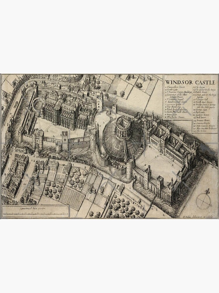 "king castle area map" Sticker for Sale by ericajparra79 | Redbubble