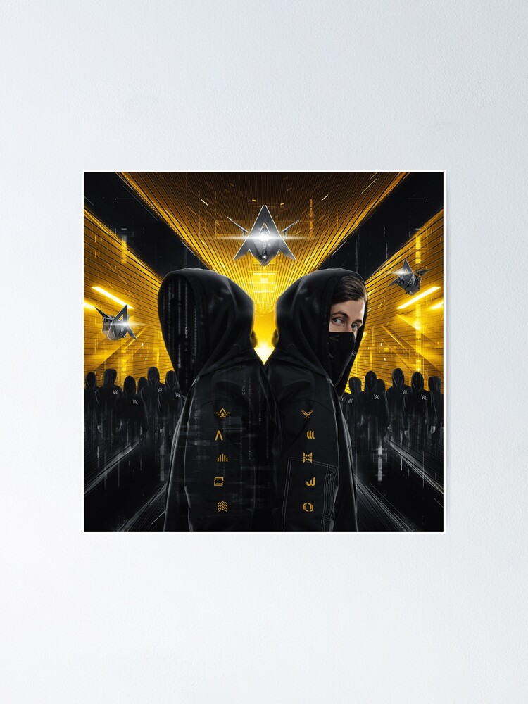 "alan walkerverse new walker tour 2022 masepte" Poster for Sale by ...