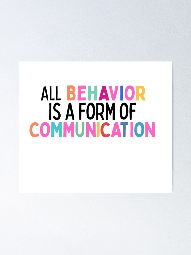 "Behavior Is Communication, SPED Teacher Gift,Teacher gift, BCBA Gift ...