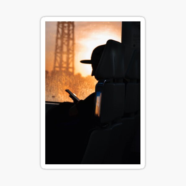 "Passenger" Sticker for Sale by lelamarie7 | Redbubble